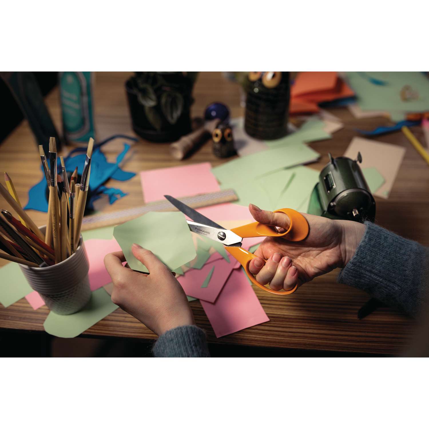 Fiskars Classic Universal Scissors 21cm | 50,000+ Art Supplies | Your ...