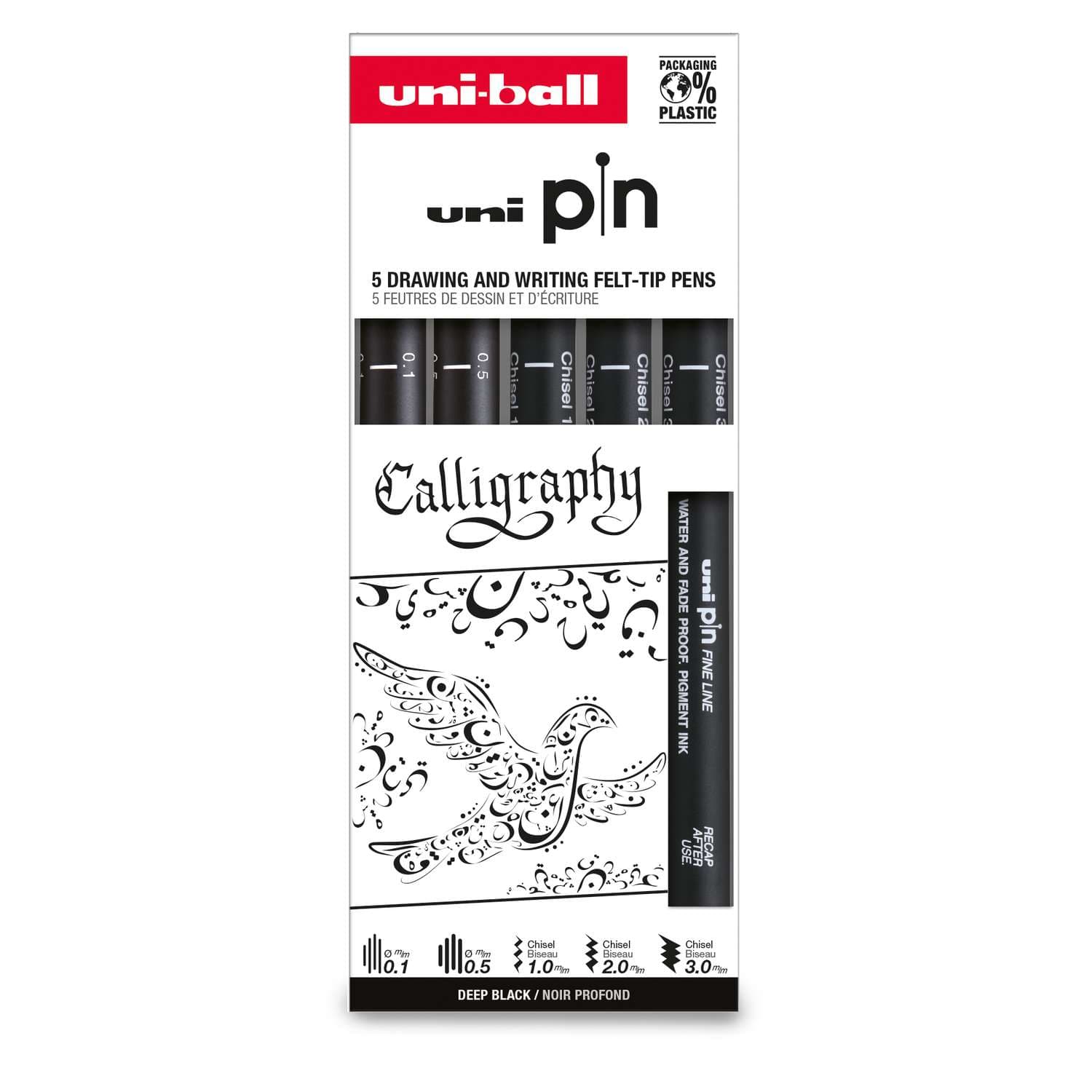 uni-ball | uni Pin Themed Marker sets — 5 pens | 50,000+ Art Supplies ...